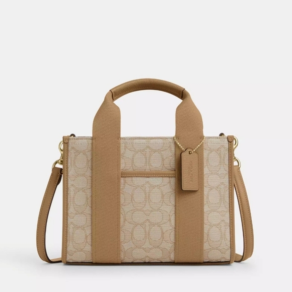 Coach | Bags | Coach Smith Tote 24 Beige Signature Canvas Tote | Poshmark